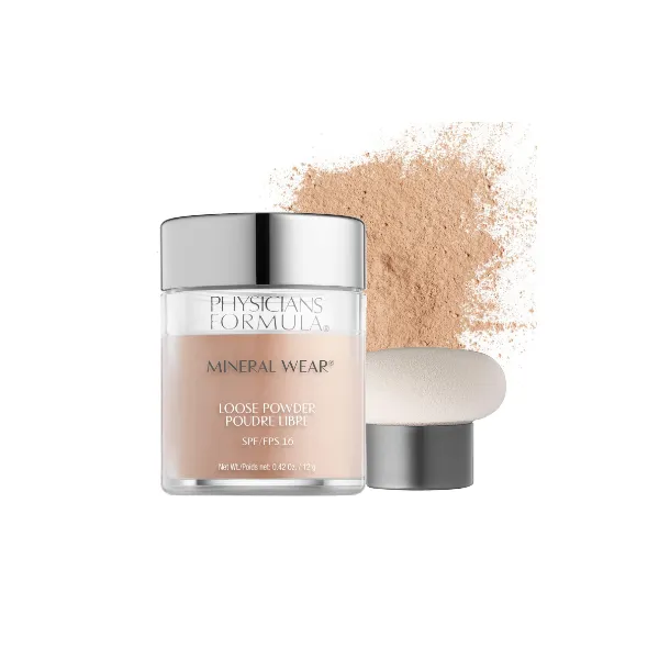 Physicians Formula Mineral Wear Talc-Free Loose Powder Creamy Natural ...